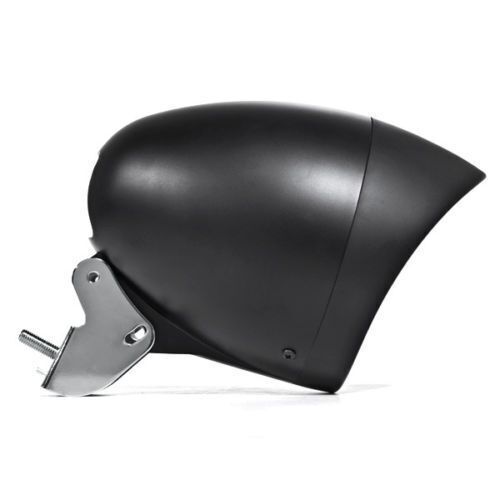 Motorcycle Custom Black Bullet Headlight Head Light Lamp For Harley ...