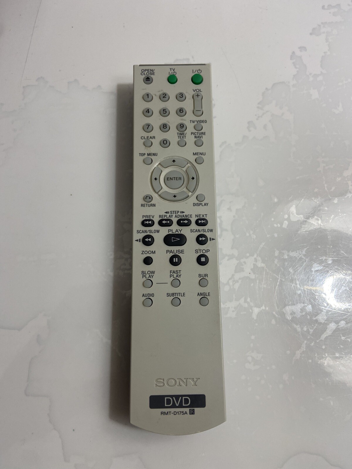 Sony DVD Player Remote Control RMT-D175A | eBay