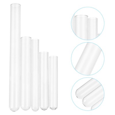 50pcs Scientific Tubes Glass Tubes Specimen Tubes Bath Salt Tubes | eBay UK