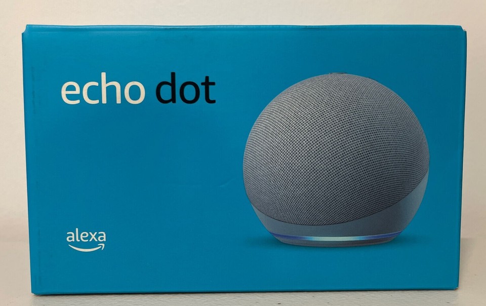 Amazon Echo Dot 4th Gen Generation Smart speaker Alexa Twilight Blue ...