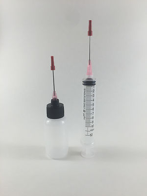 Plastic Squeeze Bottle 1oz, 10ML Syringe 1.5" Applicators Fishing Reels ...
