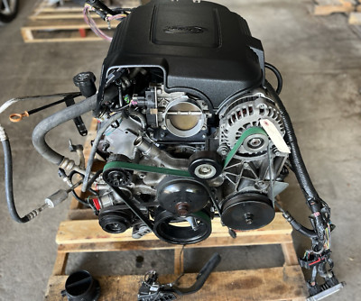 2008 ESCALADE 6.2L L92 COMPLETE ENGINE & TRANS PULL OUT 2WD 6L80 LS2 ...