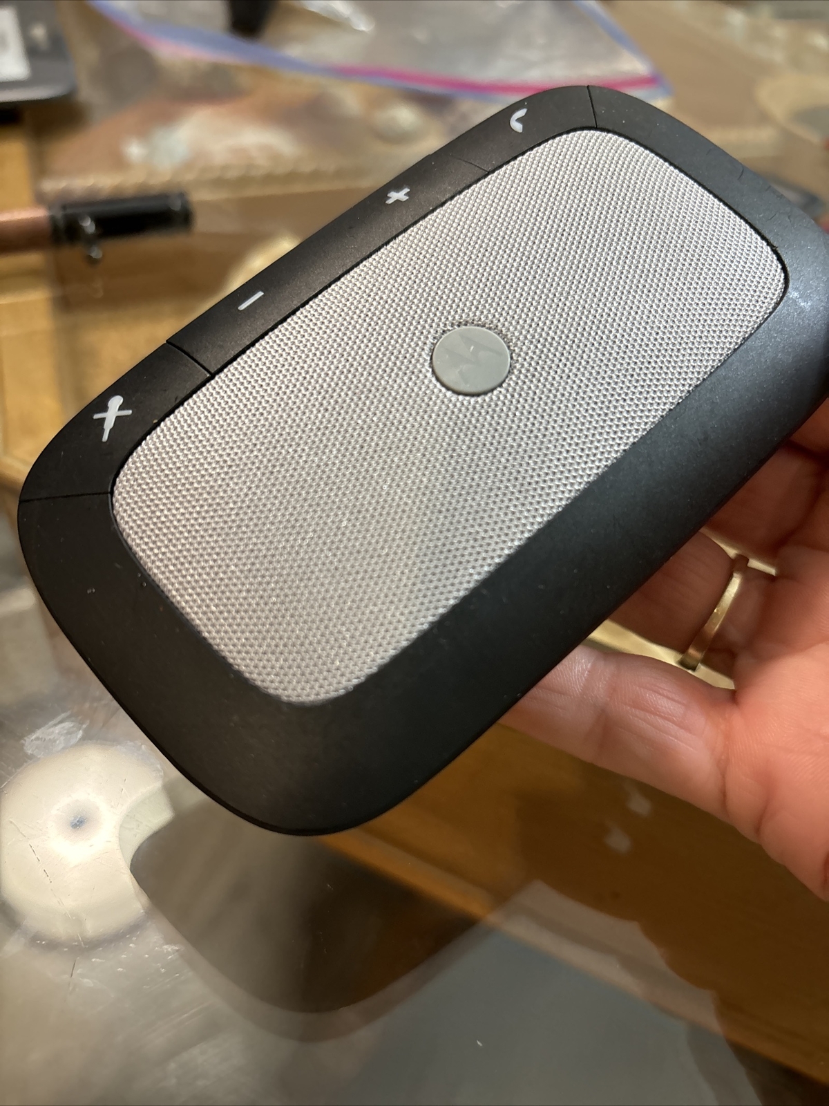 Motorola TX550 Sonic Rider Bluetooth Car Kit Speakerphone for sale ...