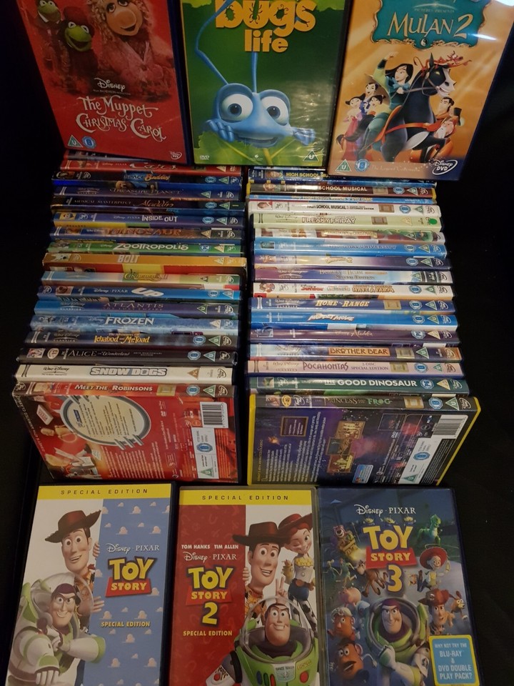 20 Children's DVDs joblot - Kids DVD bundle wholesale (Choose age ...