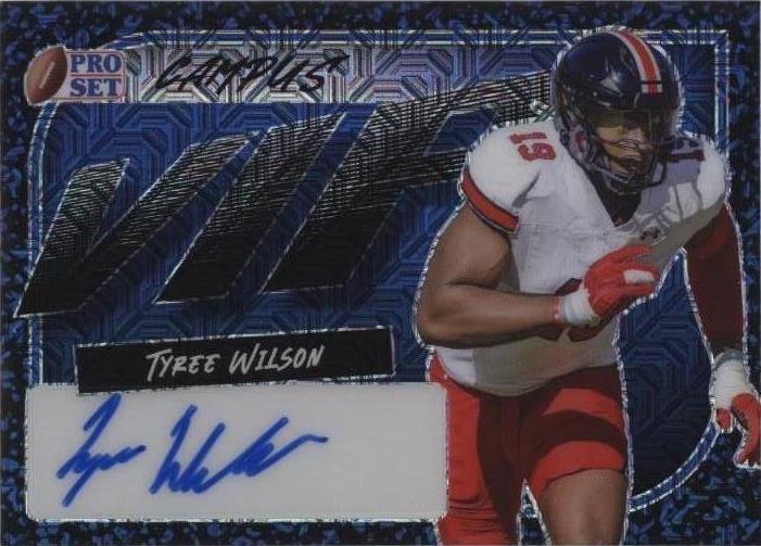 2023 Leaf Pro Set Metal - Campus Vip Autographs Tyree Wilson #VIP-TW1 ...