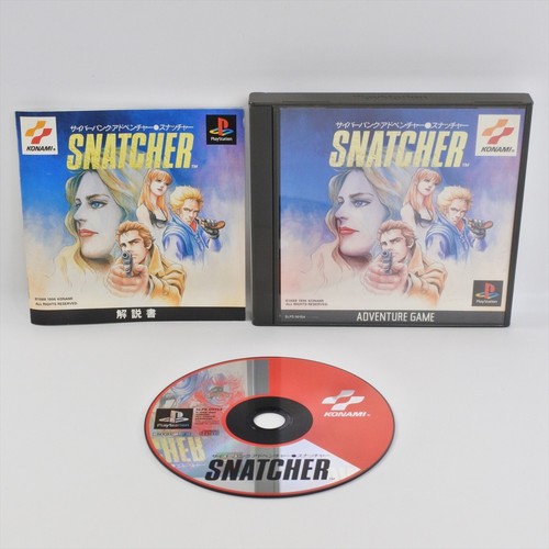 SNATCHER PS1 Playstation For JP System 2187 p1 4988602008173 | eBay