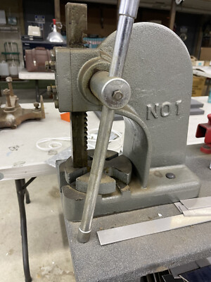 Arbor Press 1 Ton Manual Desktop Press Lever w/ Table | eBay