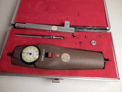 Chatillon DPP-50 Dial Push Pull Gauge 0-50lbs & Case & Complete | eBay