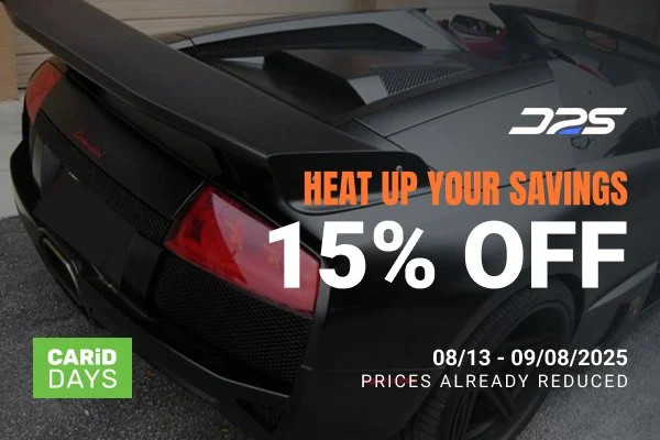 D2S F360C-W2-CF DS2 Style Carbon Fiber Medium 2 Post Rear Wing Spoiler ...