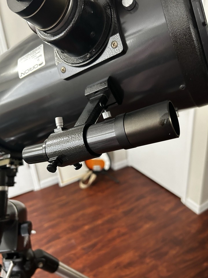 Orion Skyview 8” EQ Deluxe Equatorial Reflector Telescope W/Tripod, And ...