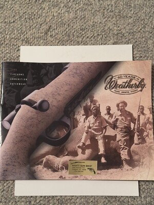Weatherby 60 year anniversary gun magazine | eBay