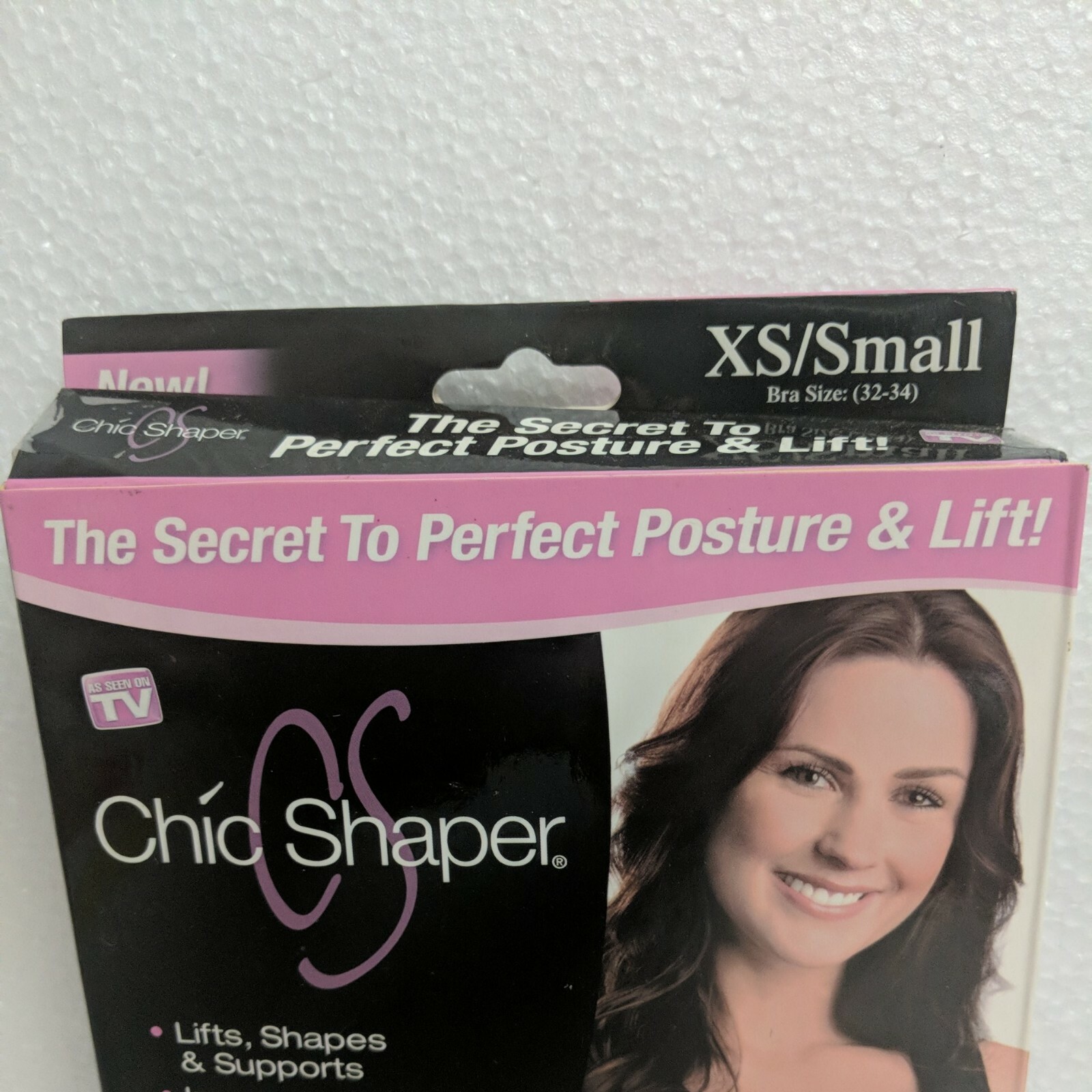 UNDERBUST Breast Back Bra Chic Shaper SUPPORTER As seen on TV | eBay