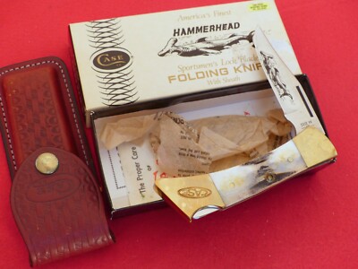 Case XX USA P159 LSSP mint in box Hammerhead 1980, 10 Dot Lockback STAG ...