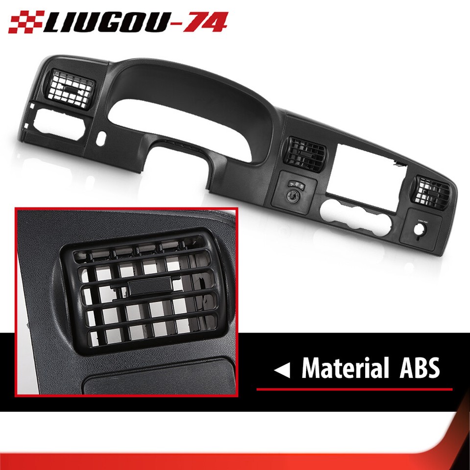 Fit For 2005 2006 2007 Ford F-250 Dash Bezel Dash Board Black Surround ...