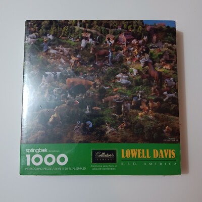 Springbok Lowell Davis Collectors Series RFD America 1000 Piece Jigsaw ...