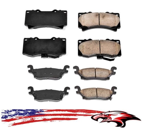 Brand New Front & Rear Ceramic Brake Pads for Hummer H3 2006-2010 H3T ...
