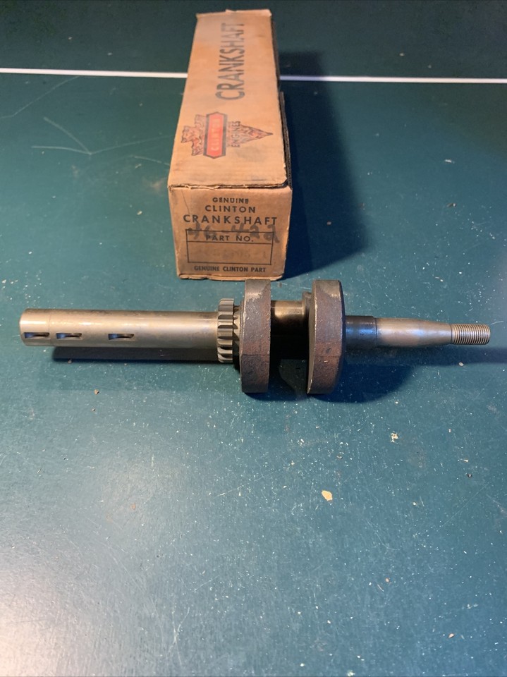 CLINTON ENGINE VS-3100-1000 CRANKSHAFT. 31105-1 OR 46-422 NOS OEM | eBay