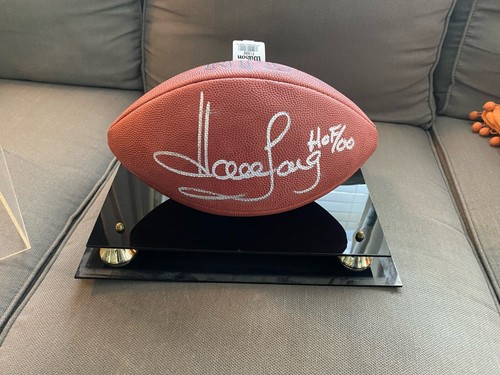 Howie Long Autographed HOF NFL Wilson Football - Paul Tagliabue ...