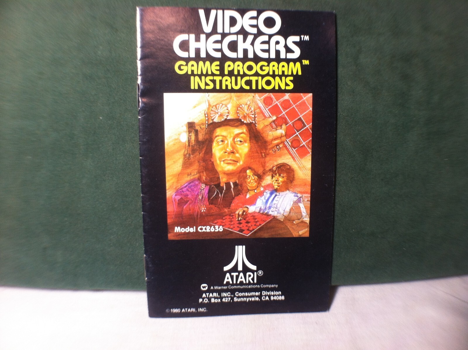 Atari Manual Video Checkers | eBay