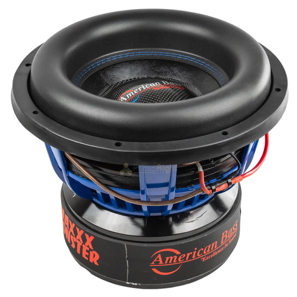 12" Subwoofer 7000 Watts Max Dual 1 Ohm American Bass XMAXXX X-Max ...