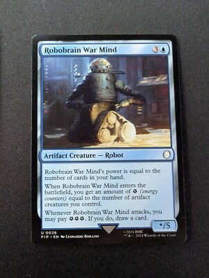 ROBOBRAIN WAR MIND #38 MTG Fallout | eBay