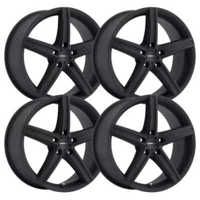 (Set-4) Vision 469 Boost 17x7 5x112 42mm Satin Black Wheels Rims 17 ...