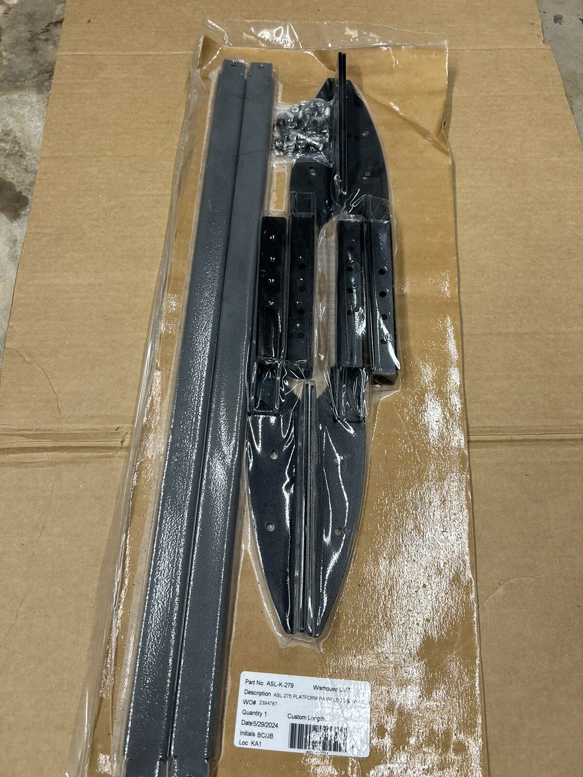 Bruno ASL-275 Electric Lift Platform Extension Wheel Cradle Bar | eBay