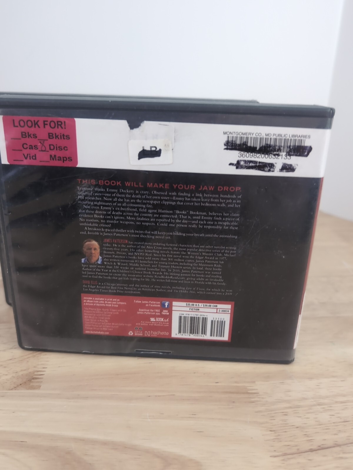 James Patterson Book On CD Audiobooks Private L.A. And Invisible ...