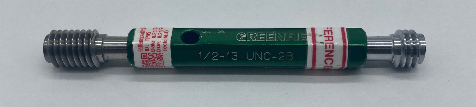 GreenField TP05 Go NoGo Thread Plug Gage 1/2-13 UNC-2B | eBay
