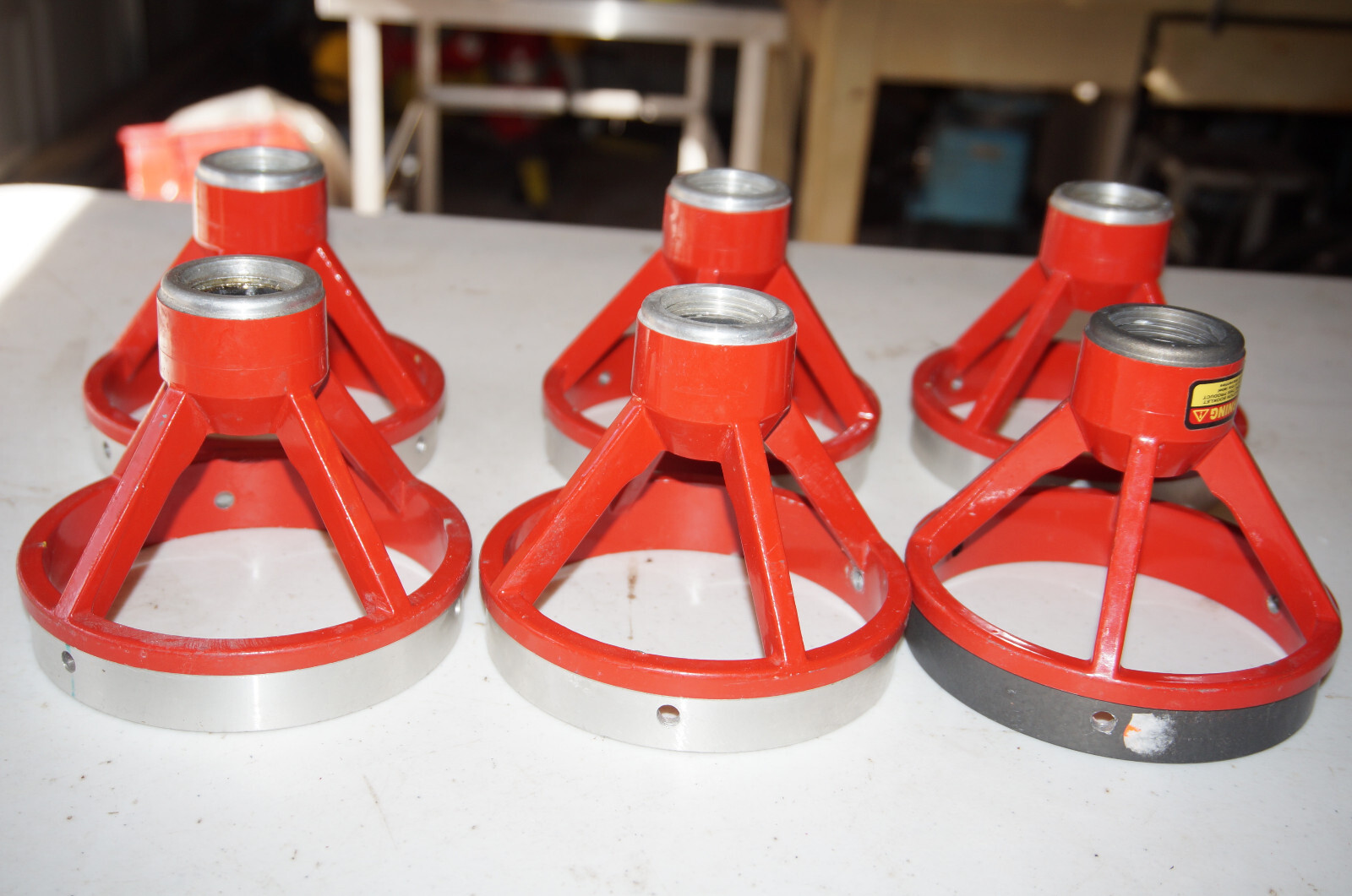 POK Fire Hose Nozzle Ring Spray Foam Branch-Pipe Diffuser Adapter Tip ...