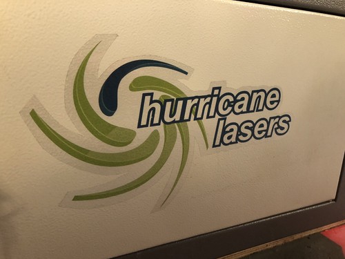 Co2 Laser engraver cutter Hurricane Lasers Agnes Leetro Laser cut | eBay
