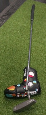 Ping Anser 2 Putter SS W/Guyson Finish Limited Strobic Headcover & New ...