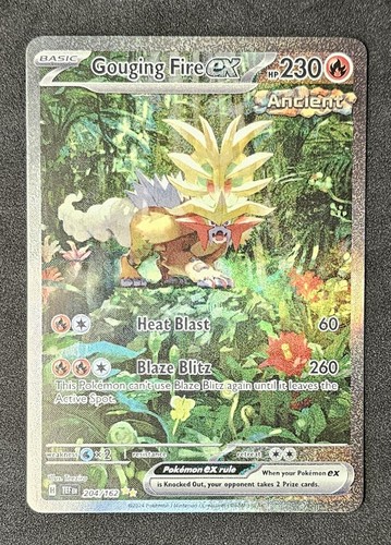 Temporal Forces GOUGING FIRE EX Special Illustration Rare #204/162 ...