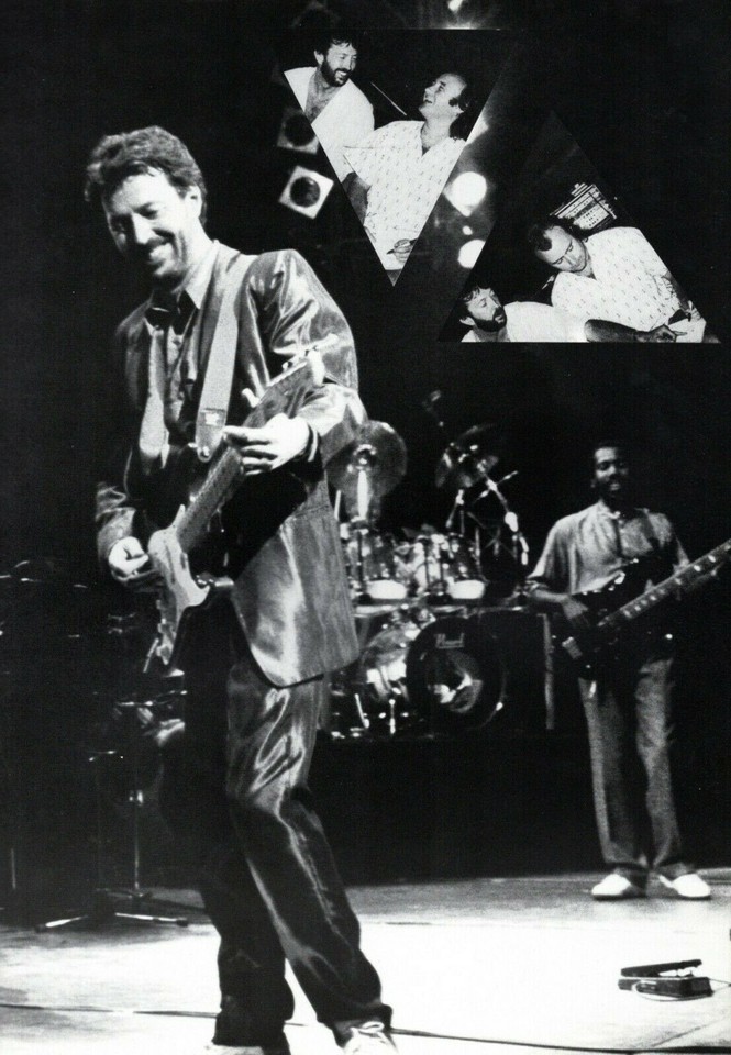 ERIC CLAPTON-PHIL COLLINS 1987 U.S. TOUR CONCERT PROGRAM BOOK-NEAR MINT ...
