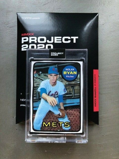 2020 Topps Project 2020 - 1969 Topps Joshua Vides #87 Nolan Ryan for ...