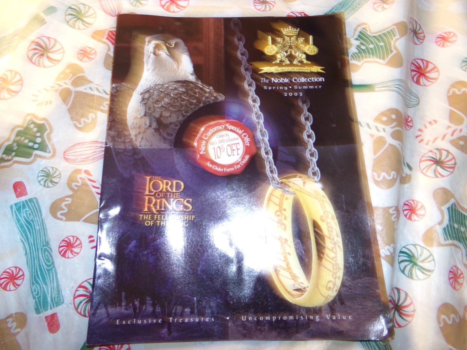 The Noble Collection's The Lord Of The Rings Collector's Catalog LOTR ...