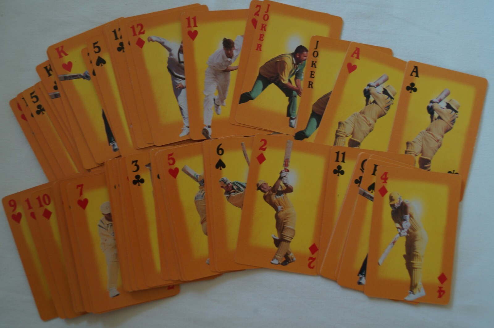 Cricket-Collectable-World Series Cricket Playing Cards - Set of 70 big ...