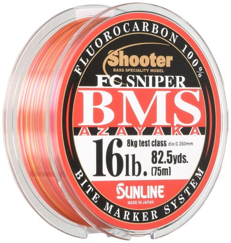 SUNLINE Shooter FC SNIPER BMS AZAYAKA Fluorocarbon LINE 75m 16lb ...