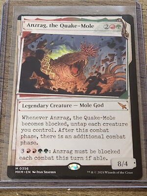 MTG Anzrag, the Quake-Mole Showcase ** NON-foil** MKM NM | eBay