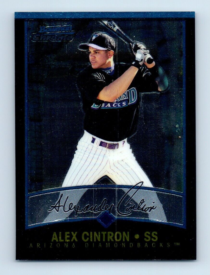 2001 Bowman Chrome Alex Cintron Arizona Diamondbacks #215 | eBay