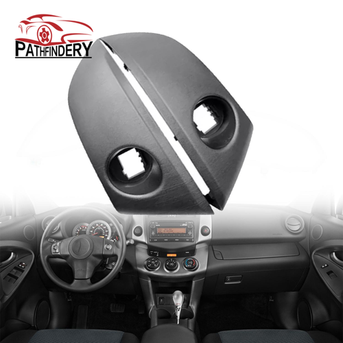 2pcs Dash Center Instrument Cluster Finish Panel Trim For Toyota Rav4 ...