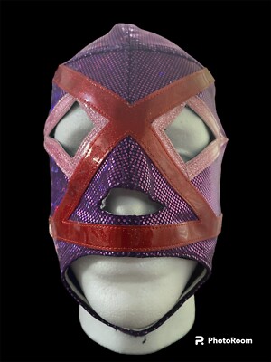 Mexican Wrestling Mask Lucha Libre PRO GRADE El Villano | eBay