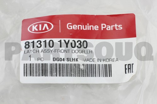 813101Y030 Genuine Hyundai / KIA LATCH ASSY-FRONT DOOR,LH | eBay