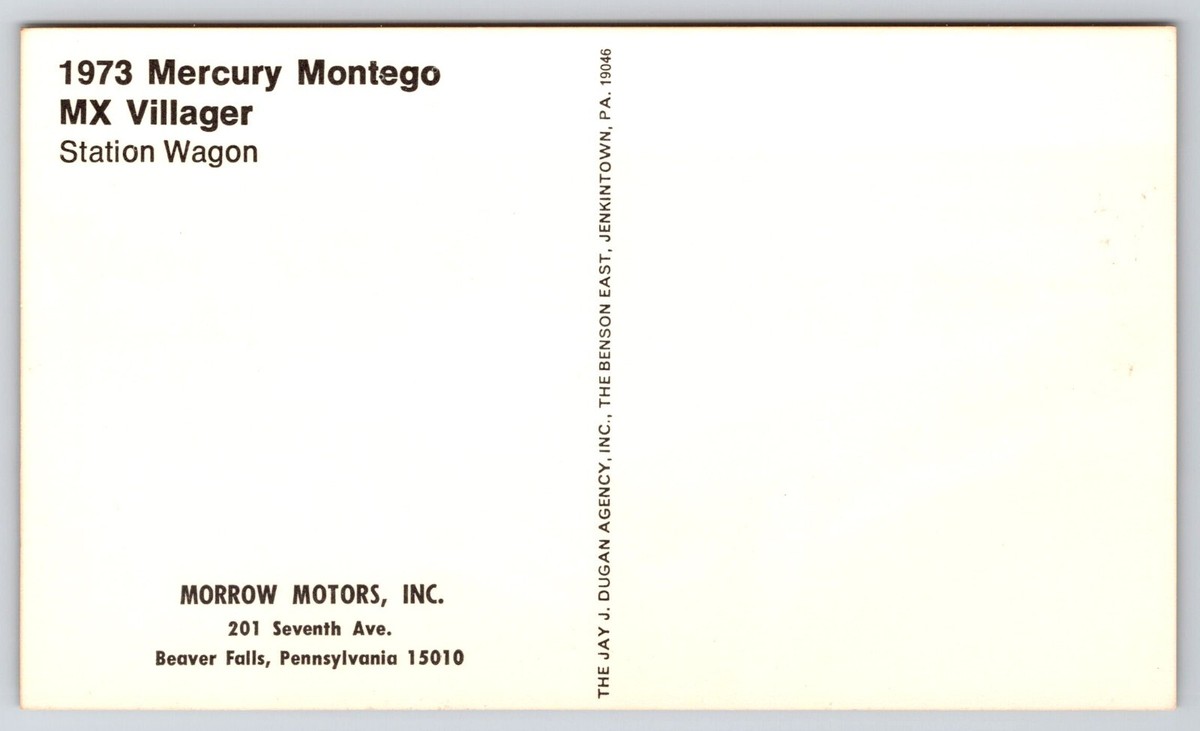 1973 Mercury Montego Station Wagon