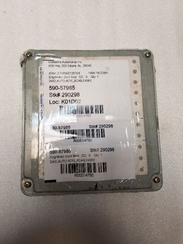 Engine ECM Electronic Control Module Right Hand Dash Fits 97-98 TACOMA ...