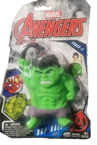 Marvel Avengers Hulk inflatable punching pals blow up BOP BALL NEW ...