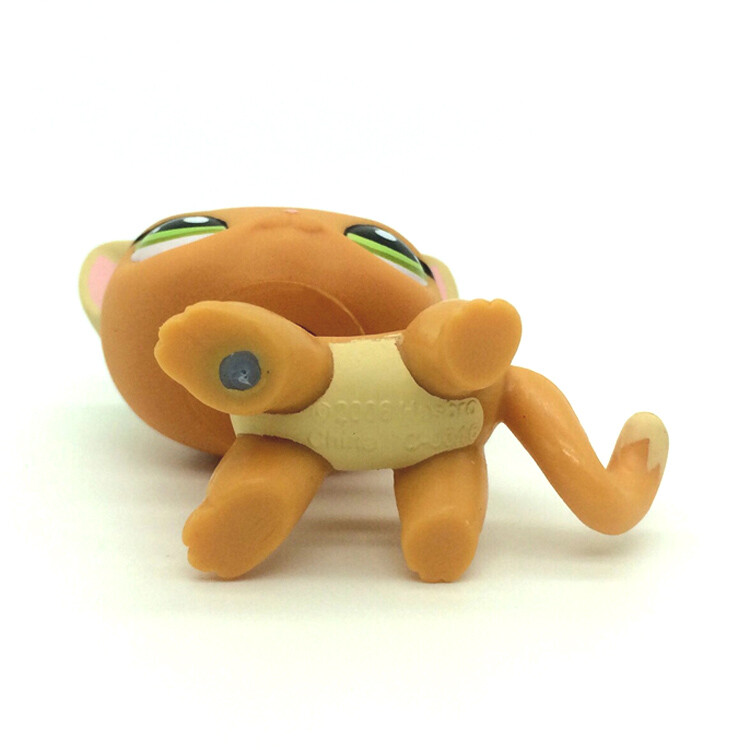 #525 Littlest Pet Shop Collection LPS Green Eye Short Hair Kitty Cat | eBay