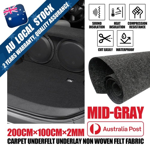 2㎡ Soundproofing Felt Fabric Auto Car Carpet Underlay Materials VAN ...
