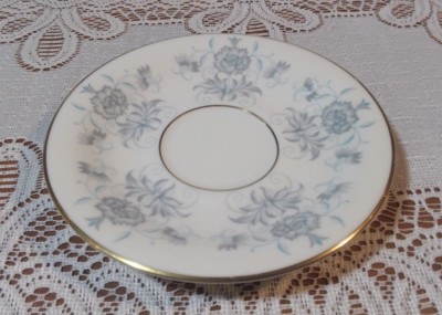 Vintage Turquoise n Gray Castleton China “Caprice” Saucer. | eBay