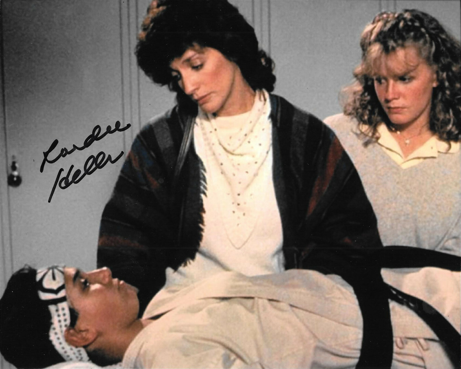 RANDEE HELLER SIGNED KARATE KID MRS LARUSSO 8" x 10" PHOTO W/ COA COBRA ...